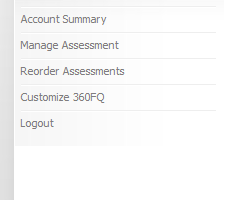 Fig 1: PRO Account administrator's main menu